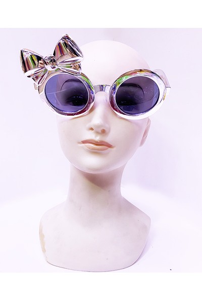 Aden Concept Fiyonklu Parti Gözlüğü Gümüş Aden Concept Fiyonklu Parti Gözlüğü Gümüş