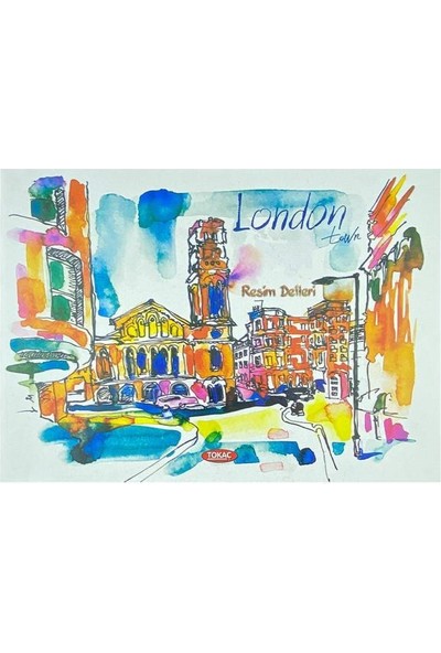 Gıpta Tokaç 22X32 Karton Kapak Resim Defteri 40 Yaprak