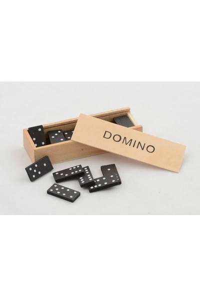 Ahşap Kutulu Domino