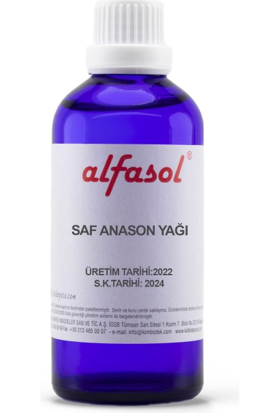 Alfasol Saf Anason Yağı