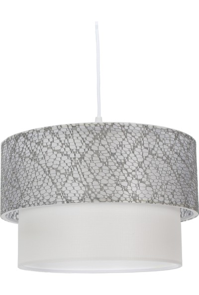 Glit Force Dantelli Gri Üçlü Abajur ve Avize Seti Yatak Odası Aydınlatma Glit Force Dantelli Gri Üçlü Abajur ve Avize Seti Yatak Odası Aydınlatma