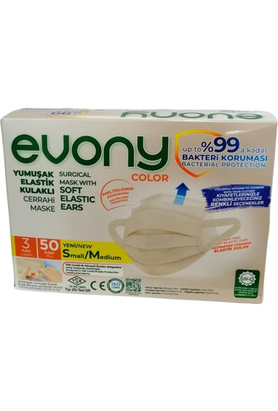 Evony Cerrahi Maske 50 Li Krem Evony Cerrahi Maske 50 Li Krem