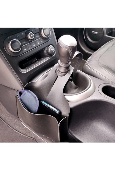 INNDREAM Araç Içi Düzenleyici Deri Vites Topuzu Organizer, Gözlük, Telefon, Anahtar Tutucu Çanta INNDREAM Araç Içi Düzenleyici Deri Vites Topuzu Organizer, Gözlük, Telefon, Anahtar Tutucu Çanta