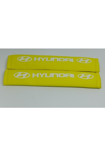 Park Oto Hyundai Sarı Emniyet Kemeri Kılıfı 2 Adet
