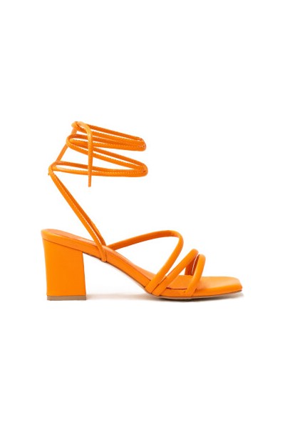 Wave Shoes GATE29 Carisa7 Mercan Renk Günlük Kadın Sandalet