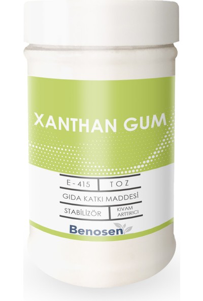 Benosen Xanthan Gum (E415) 150 gr Benosen Xanthan Gum (E415) 150 gr