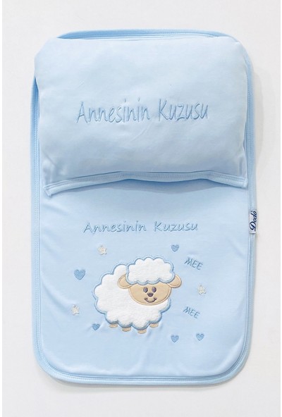 Akyüz Bebe Kuzu Desenli Alt Açma Minderi