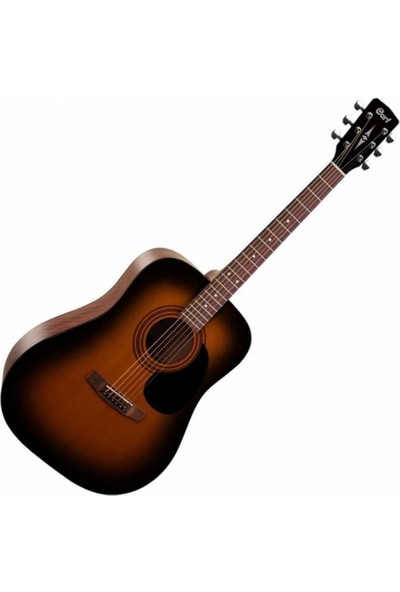 Cort Sunburst Akustik Gitar