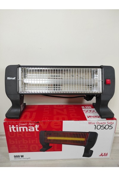 Itimat 10505 900 W Quartz Elektrikli Isıtıcı - Soba - Ayak Isıtıcısı Itimat 10505 900 W Quartz Elektrikli Isıtıcı - Soba - Ayak Isıtıcısı