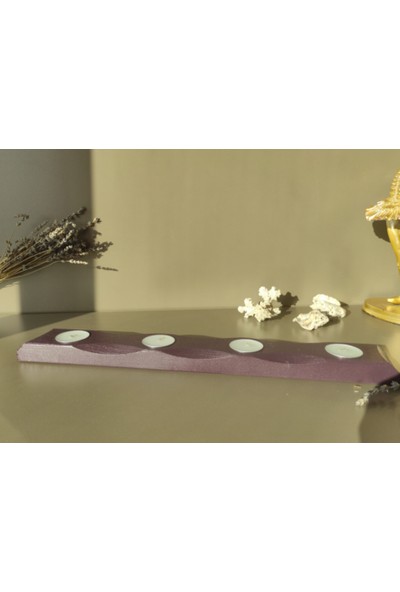 Carmos Serno Doğal Ahşap Mumluk Carmos Serno Doğal Ahşap Mumluk