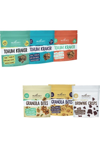 Munchey 6'lı Tanışma Paketi 240 G