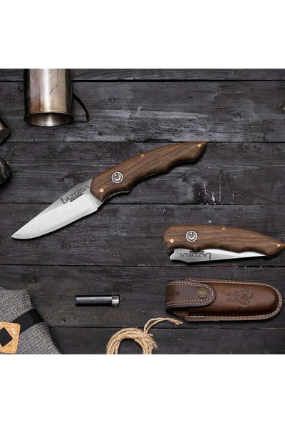 Lazbisa Outdoor Bıçak Çakı Kamp Bıçağı Mutfak Bıçak Kılıf Hediyeli El Yapımı ( 18,5 cm ) Lazbisa Outdoor Bıçak Çakı Kamp Bıçağı Mutfak Bıçak Kılıf Hediyeli El Yapımı ( 18,5 cm )