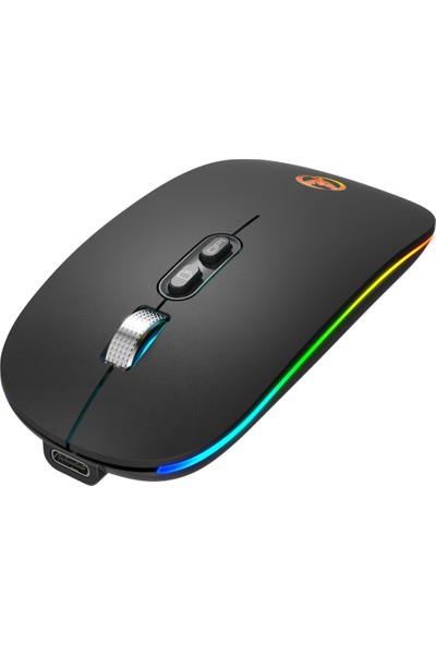 HXSJ M103FG 2.4g 1600 Dpı Kablosuz Şarj Edilebilir Sessiz Oyuncu Faresi (Yurt Dışından) HXSJ M103FG 2.4g 1600 Dpı Kablosuz Şarj Edilebilir Sessiz Oyuncu Faresi (Yurt Dışından)