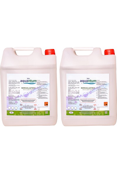 Aquantum 2 Adet Aquantum 20 kg (40 Kg) Parlatıcı - Berraklaştırıcı - Liquid Brightener Aquantum 2 Adet Aquantum 20 kg (40 Kg) Parlatıcı - Berraklaştırıcı - Liquid Brightener
