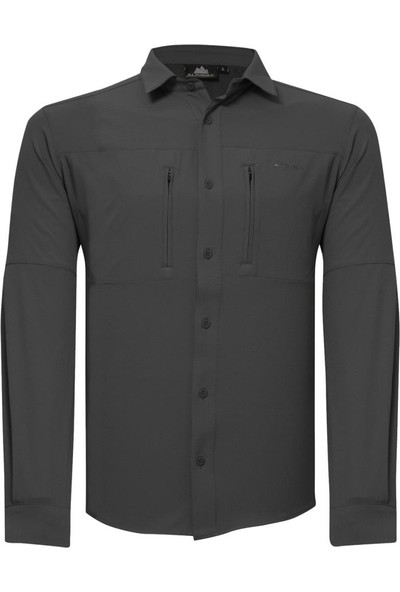 Alpinist Tegus Uzun Kollu Erkek Gömlek Antrasit Alpinist Tegus Uzun Kollu Erkek Gömlek Antrasit