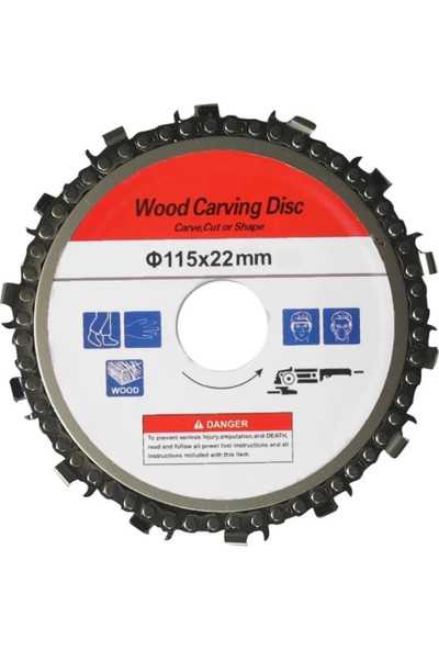 Carving Disc Ahşap Işleme Oyma Diski 102 mm 22 Diş Carving Disc Ahşap Işleme Oyma Diski 102 mm 22 Diş