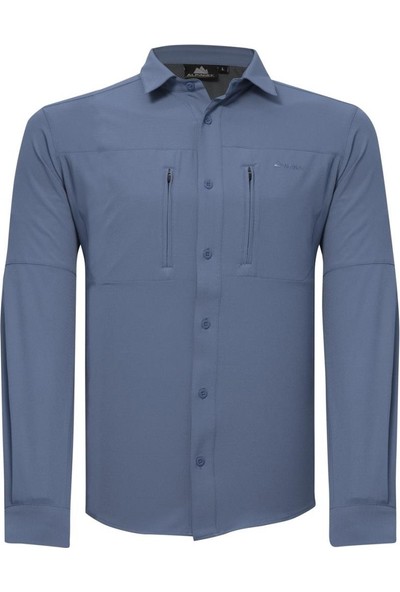 Alpinist Tegus Uzun Kollu Erkek Gömlek Mavi Alpinist Tegus Uzun Kollu Erkek Gömlek Mavi