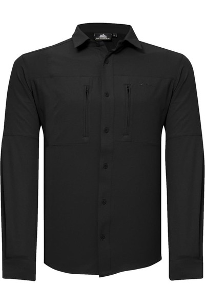 Alpinist Tegus Uzun Kollu Erkek Gömlek Siyah Alpinist Tegus Uzun Kollu Erkek Gömlek Siyah