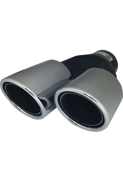 Space Egzoz Ucu 85'lik Çiftli Sağ Kromajlı / EGUC437-A