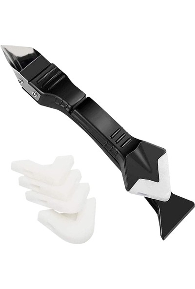 Naya 3 Ü 1 Arada Fayans Derz Silikon Kazıyıcı Sıyırıcı ve Uygulayıcı Aparat