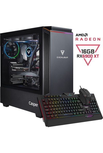 Casper Excalibur E60C.117F-BQG0X-0RE Intel Core I7-11700F 16GB Ram 1tb Nvme SSD Amd 16GB Rx 6900XT Freedos Sıvı S. Casper Excalibur E60C.117F-BQG0X-0RE Intel Core I7-11700F 16GB Ram 1tb Nvme SSD Amd 16GB Rx 6900XT Freedos Sıvı S.