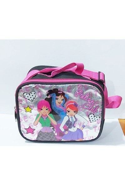 Parlak Simli Içi Folyolu Beslenme Çantası Pelina