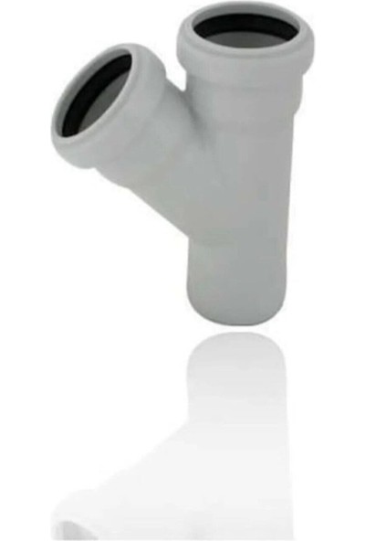 Fırat Y Çatal Tek Çatal Pvc Pis Su Boru 50X50 & 50*50