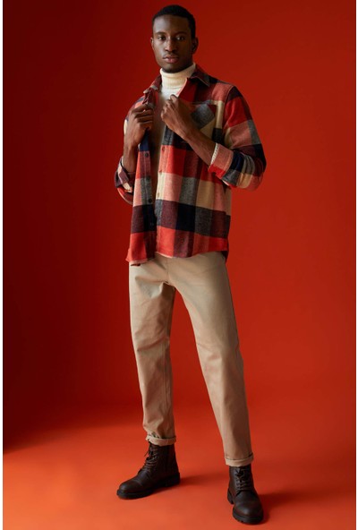 DeFacto Relax Fit Basic Pantolon W1298AZ21WN DeFacto Relax Fit Basic Pantolon W1298AZ21WN