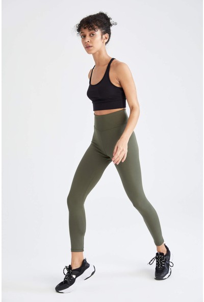 DeFacto Defacto Fit Slim Long Fit Yüksek Bel Bilek Boy Sporcu Tayt X4403AZ22SM DeFacto Defacto Fit Slim Long Fit Yüksek Bel Bilek Boy Sporcu Tayt X4403AZ22SM