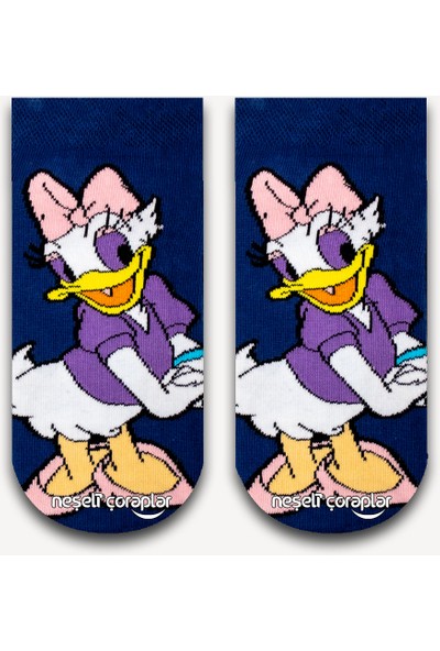 Neşeli Çoraplar Daisy Duck Renkli Çocuk Çorap