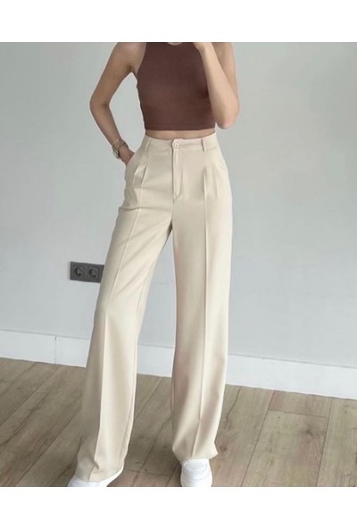 Queen'S Fashion Palazzo Kumaş Pantolon