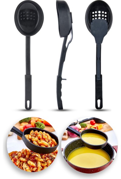 Anadolu Saray Çarşısı 3'ü 1 Arada Servis Seti Kaşık - Kevgir - Kepçe Anadolu Saray Çarşısı 3'ü 1 Arada Servis Seti Kaşık - Kevgir - Kepçe