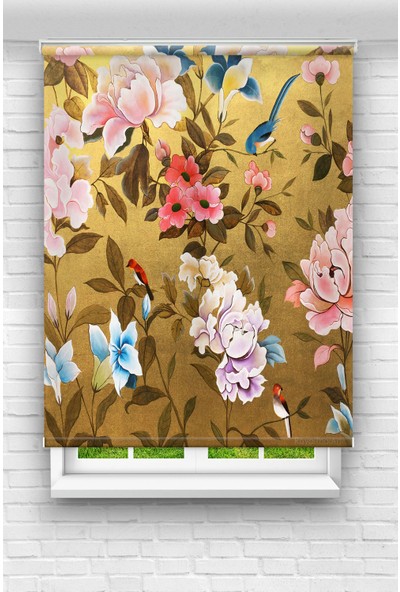 For Home Turkey Büyük Güller Baskılı Stor Perde - Mutfak Ve Oturma Odası Baskılı Stor Perde For Home Turkey Büyük Güller Baskılı Stor Perde - Mutfak Ve Oturma Odası Baskılı Stor Perde