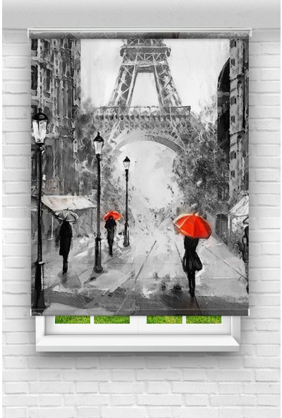 For Home Turkey Paris Pastel Baskılı Stor Perde - Mutfak Ve Oturma Odası Baskılı Stor Perde For Home Turkey Paris Pastel Baskılı Stor Perde - Mutfak Ve Oturma Odası Baskılı Stor Perde