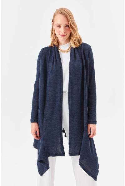 Muni Muni Triko Dokulu Hırka-Lacivert