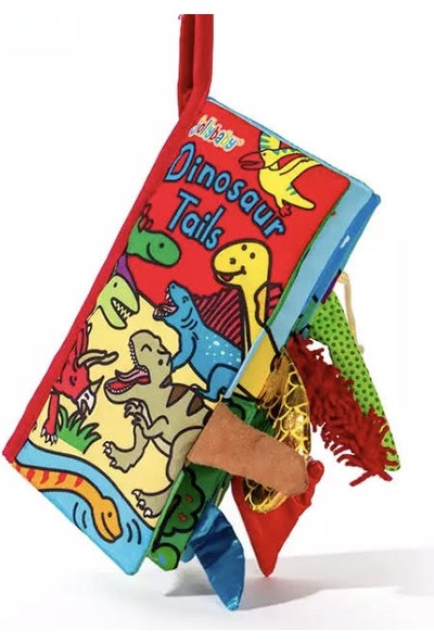 Jolly Bebe Hışırtılı Bez Kitap Dinosaur Tails Jolly Bebe Hışırtılı Bez Kitap Dinosaur Tails