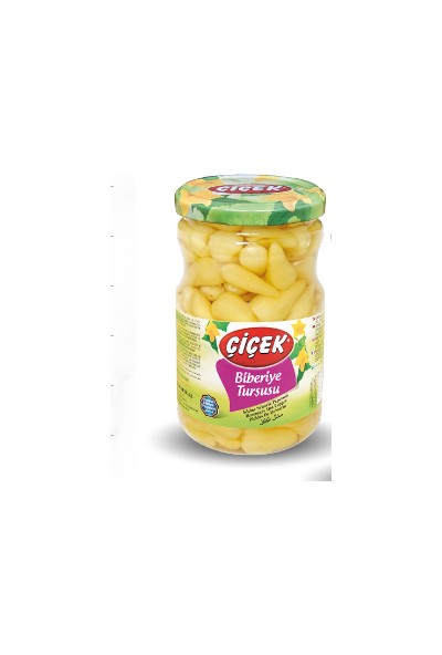 Çiçek 720 cc Kavanoz Biberiye Biber Turşu Çiçek 720 cc Kavanoz Biberiye Biber Turşu