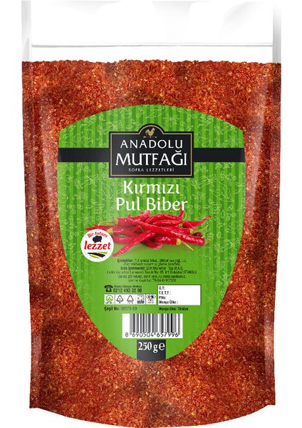 Anadolu Mutfağı Kırmızı Pul Biber 250 gr Fiyatı