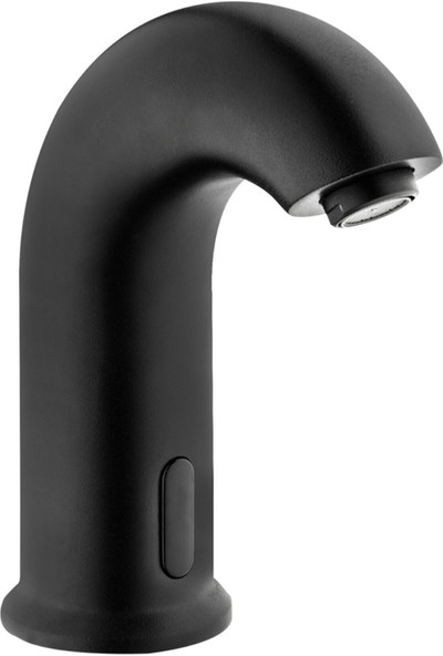 Agara Siyah Fotoselli Lavabo Bataryası Çift Su Girişli