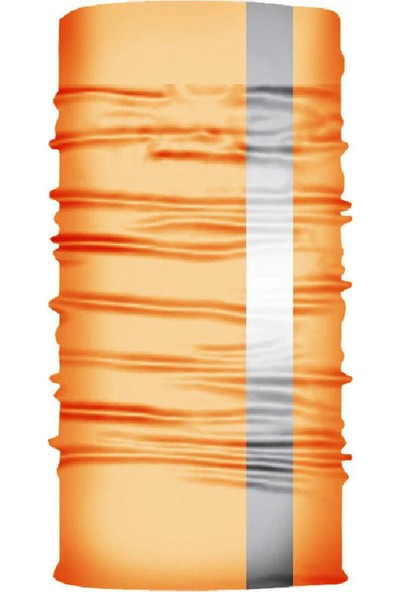 Knmaster Buff Orange Reflective Spor Outdoor Çok Amaçlı Buff Bandana Boyunluk Kafa Bandı Knmaster Buff Orange Reflective Spor Outdoor Çok Amaçlı Buff Bandana Boyunluk Kafa Bandı