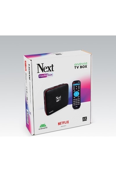 Next Mediabox 4K Ultra Hd Android 10 Tv Box