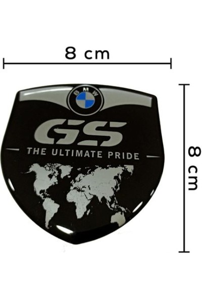 Bmw Gs Damla Logo 3D Sticker Bmw Gs Damla Logo 3D Sticker