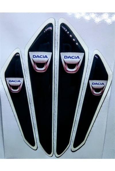 Dacia Araba Yan Kapı Koruma 3D Sticker Yapıştırma Dacia Araba Yan Kapı Koruma 3D Sticker Yapıştırma