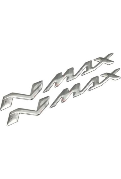 Nmax Damla Logo 3D Sticker 2 Adet Nmax Damla Logo 3D Sticker 2 Adet
