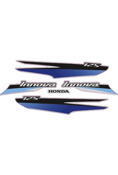 Honda Innova 125 Sticker Seti Honda Innova 125 Sticker Seti