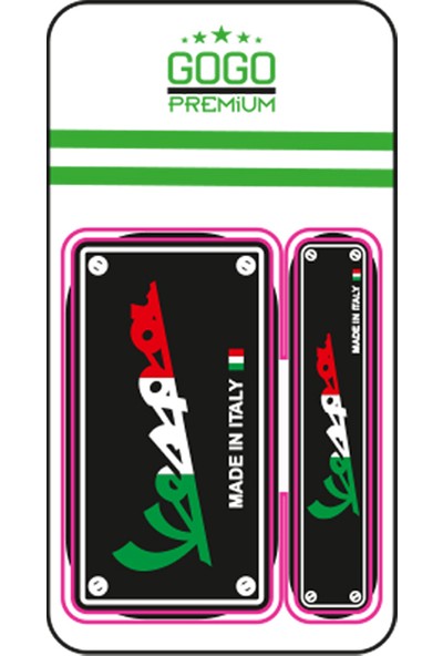 Vespa Damla Sticker 2 Adet Vespa Damla Sticker 2 Adet