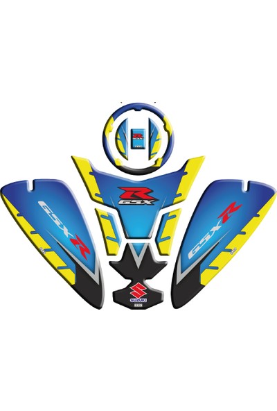 Suzuki Gsxr Tank Pad Set Suzuki Gsxr Tank Pad Set