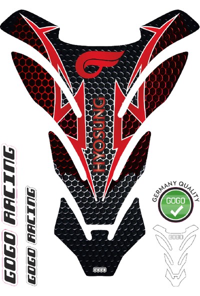 Gogomoto Hyosung Tank Pad Gogomoto Hyosung Tank Pad