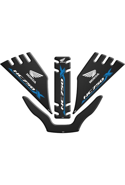 Honda NC750X 2021 Tank Pad Set Honda NC750X 2021 Tank Pad Set