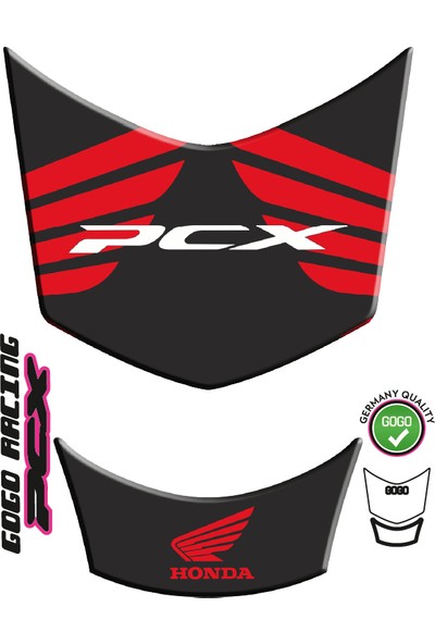 Honda Pcx 2014-2017 Far Pad + Kuyruk Pad